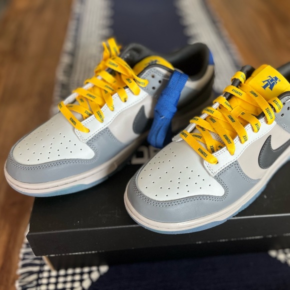 Nike | Shoes | Nike Dunk Low North Carolina At Aggies Aka Ncat Size ...